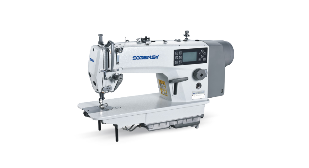 SG8960ME4-DC Integrated Computerised Lockstitch Sewing Machine on L ...