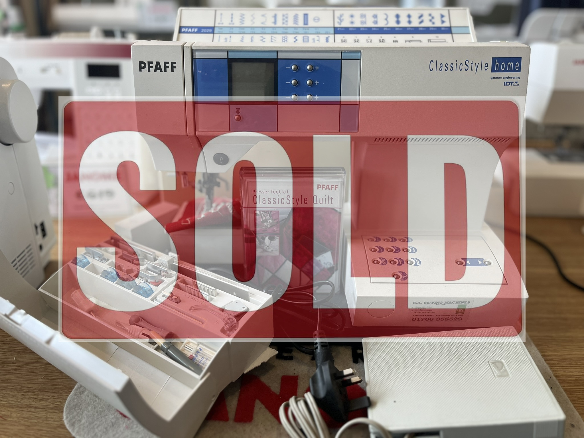 Pfaff Classic Home Style 2029 - SA Sewing Machines